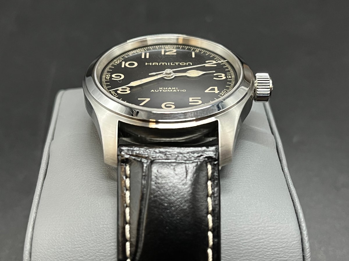 【樂淘letao】日本代購代標第一品牌－HAMILTON ハミルトン カーキ フィールド Murph マーフ 38mm H70405730 腕時計 自動巻き ☆良品☆[77-0525-O3]