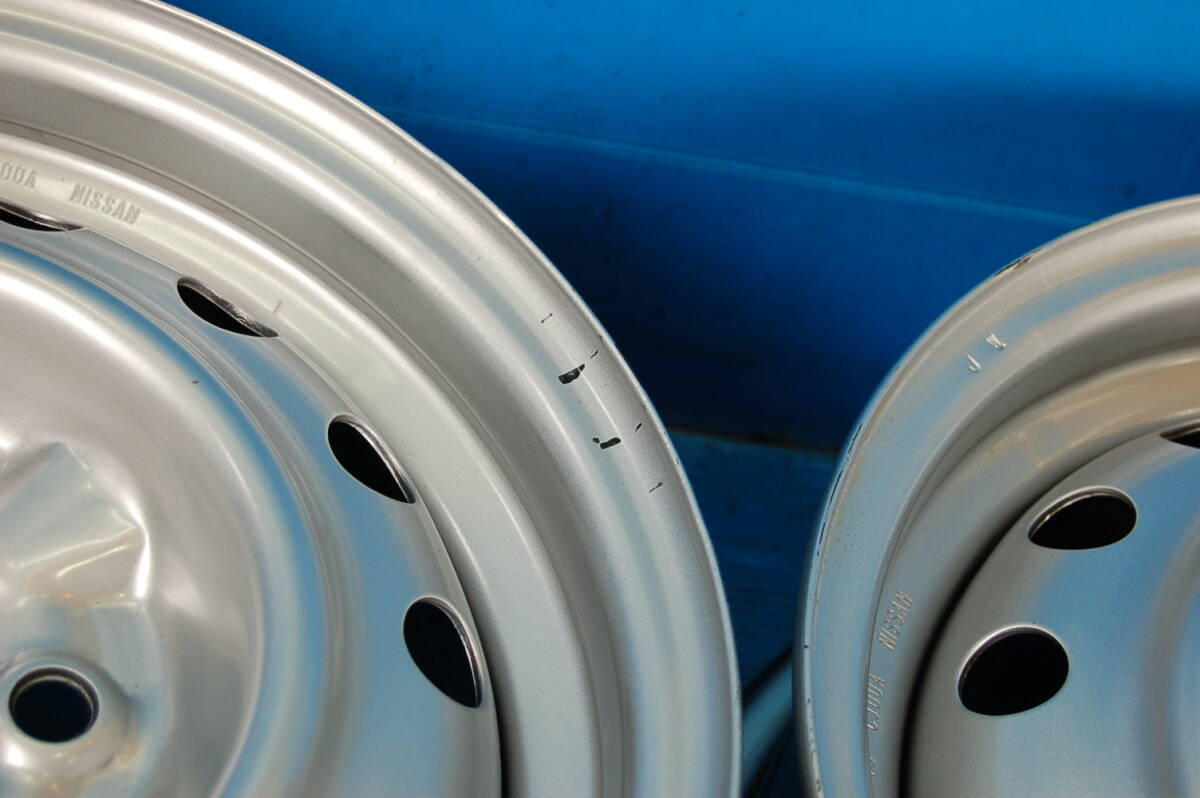 Yahoo!オークション - (O-0259)6 新車外し 日産 Y12 AD純正 13インチス...