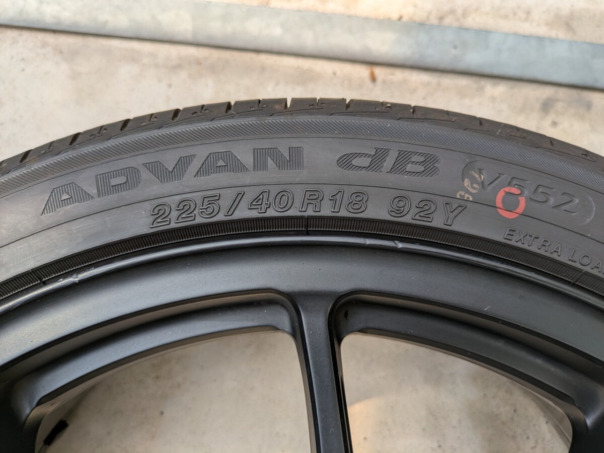 Yahoo!オークション - TWS FORGED T66F 8J×18 ＋横浜 ADVAN db V552ほ...