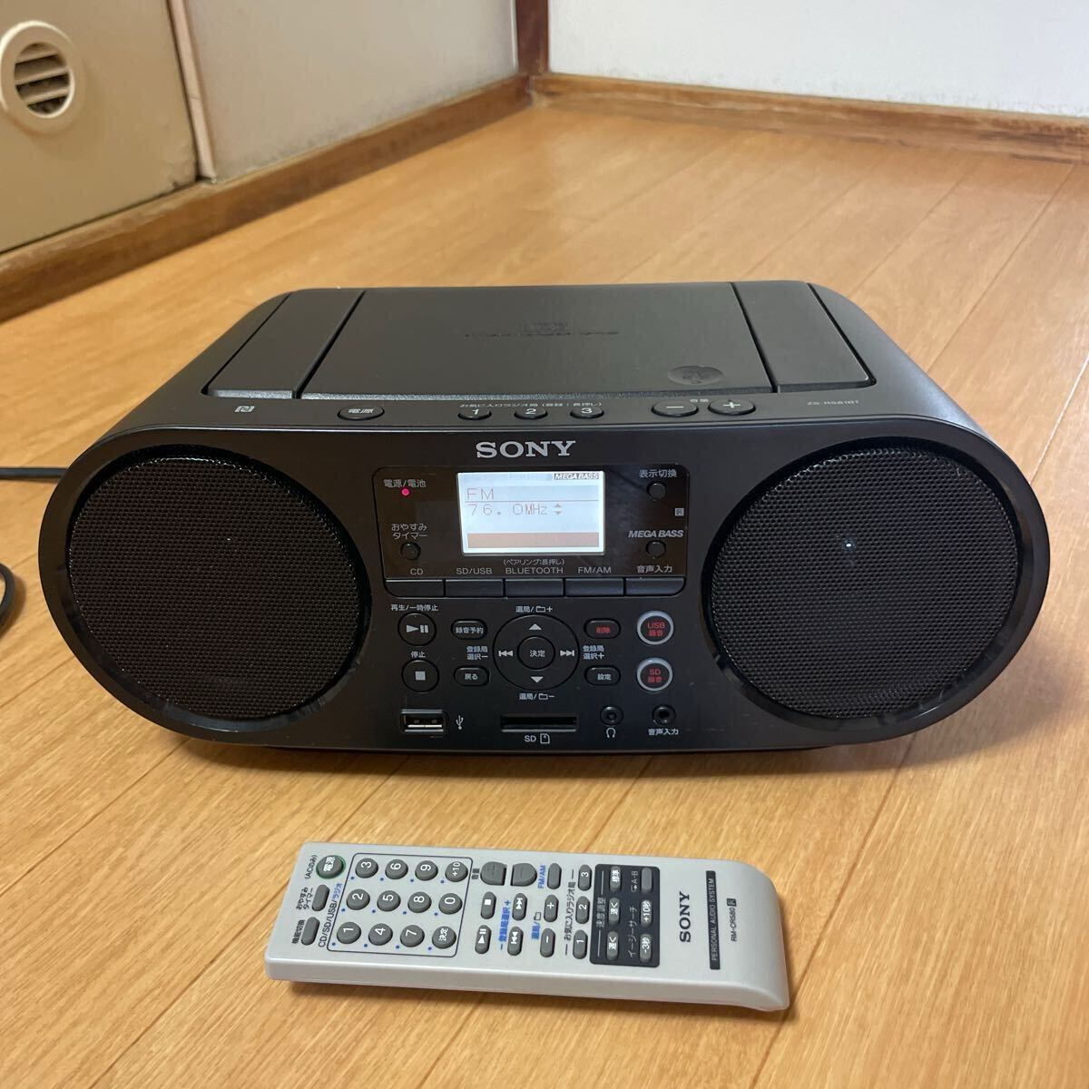 Yahoo!オークション - SONY ZS-RS81BT パーソナルオーディオシステム ...