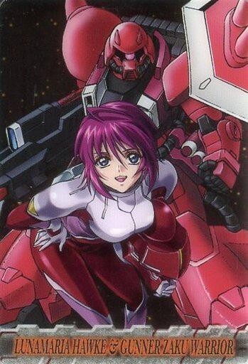 Yahoo!オークション - 中古アニメ系トレカ S3-004-100 ルナマリア・ホ...