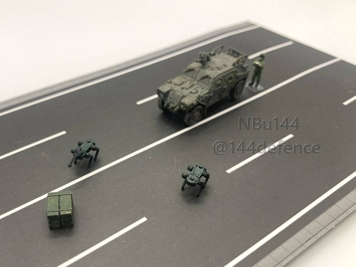 Yahoo!オークション - 【1/144 アメリカ軍・航空自衛隊】四足無人ロボV...