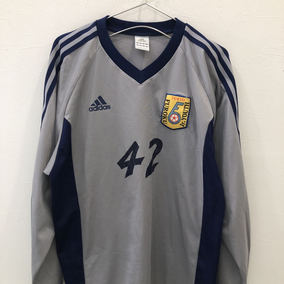 Yahoo!オークション - TNZ2268 実物 adidas #42 東京 ジュニアユース ...