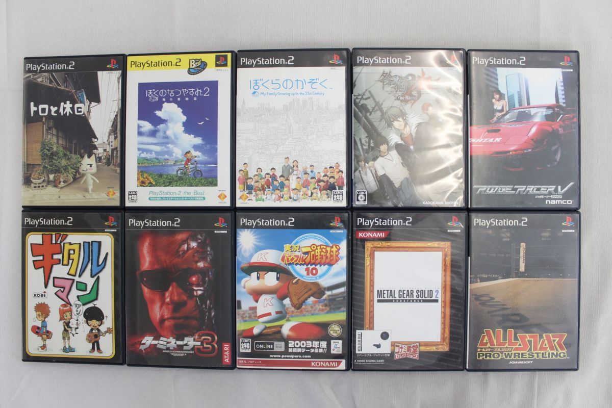 Yahoo!オークション - P00】トロと休日 ぼくのなつやすみ 他 PS2ソフト...