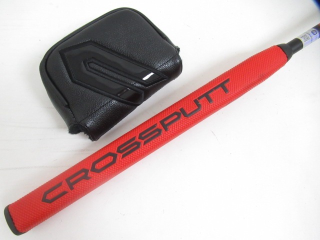 Yahoo!オークション - [5261]CROSSPUTT BLACK RED LABEL パター センタ...