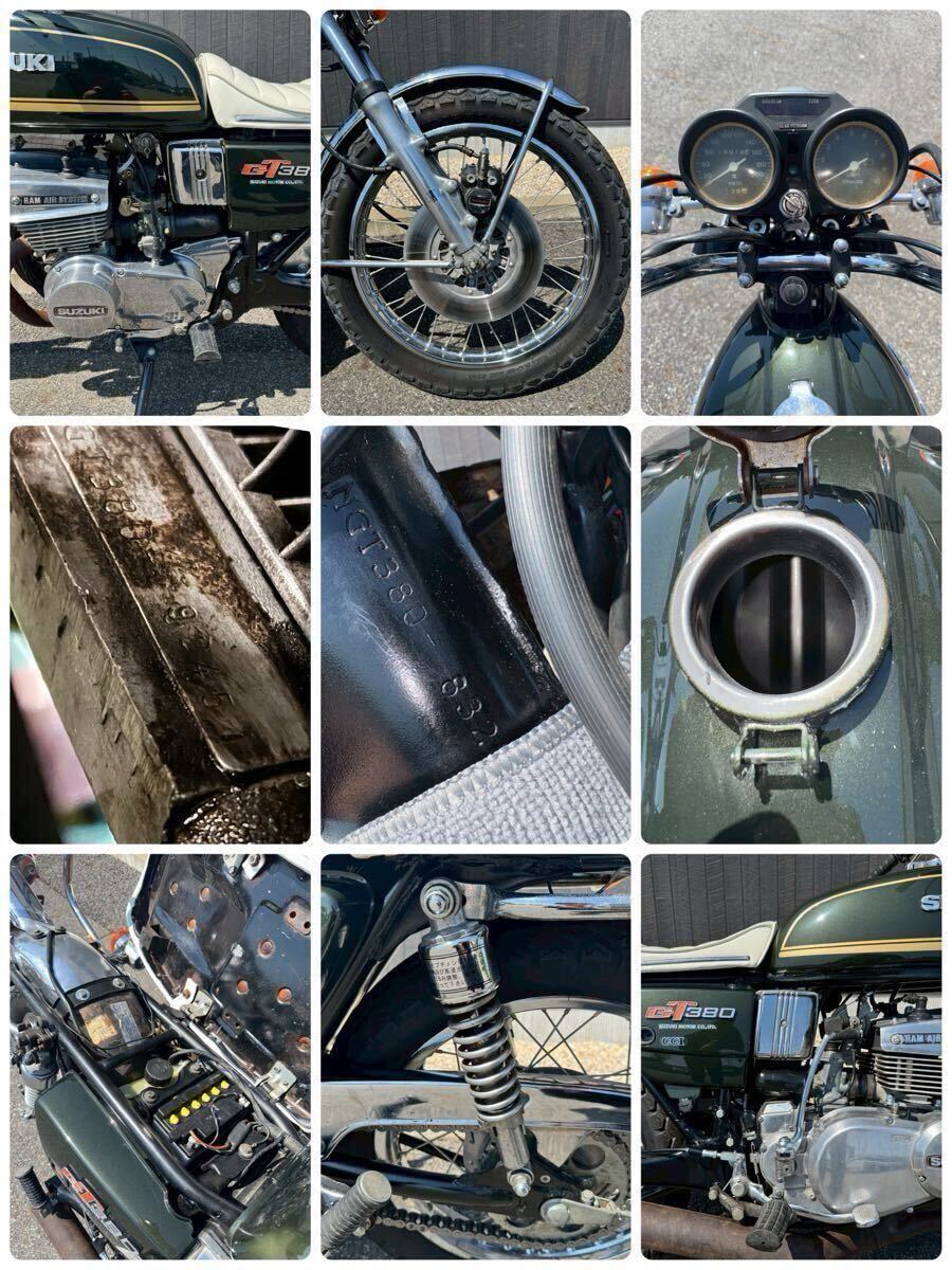 Yahoo!オークション - 253-61 1円スタート 希少 GT380 国内 B4 仕様 車...