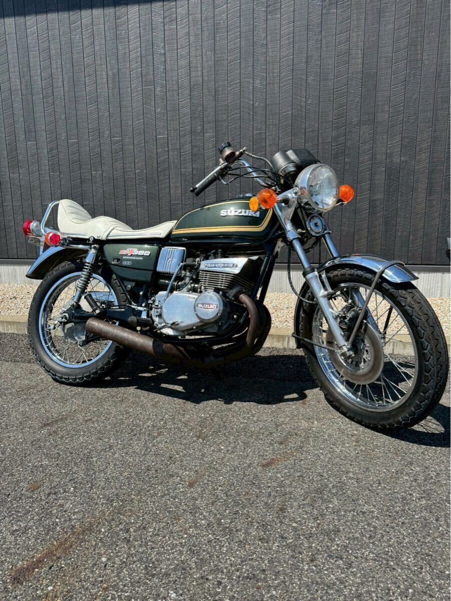 Yahoo!オークション - 253-61 1円スタート 希少 GT380 国内 B4 仕様 車...