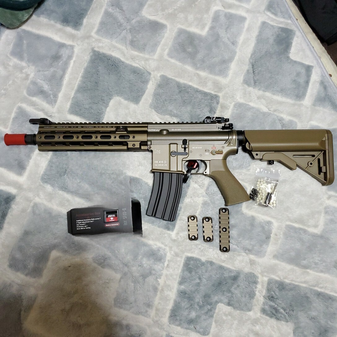 Yahoo!オークション - 次世代電動ガンHK416デルタ