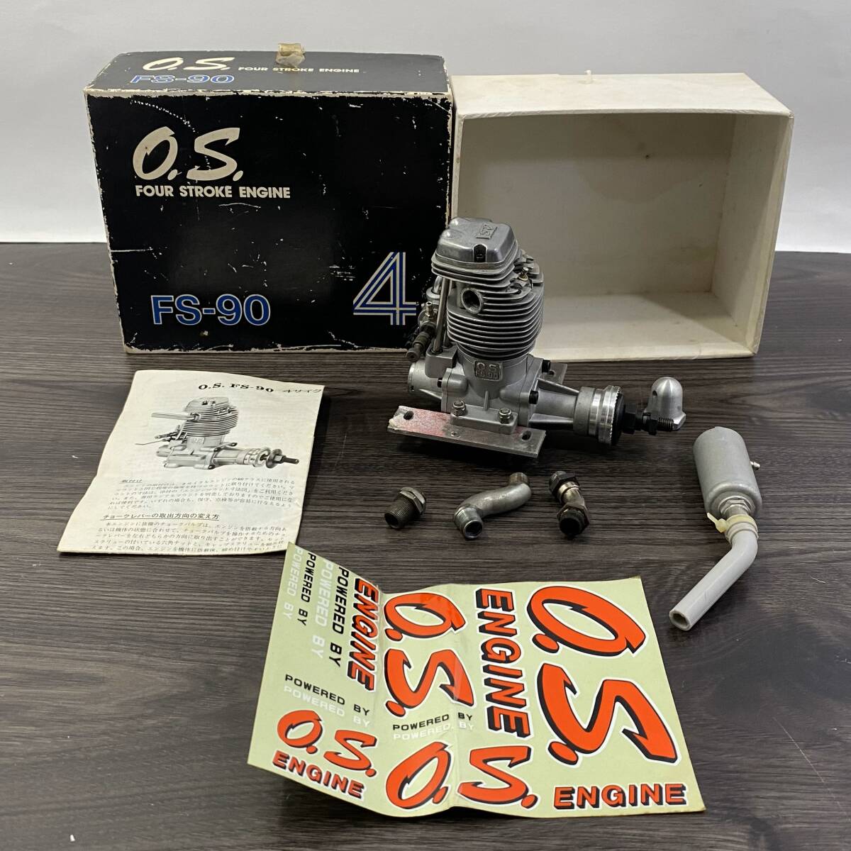 【樂淘letao】日本代購代標第一品牌－A840 1円～ ジャンク OS FS-90 エンジン ラジコン RC 4ストエンジン