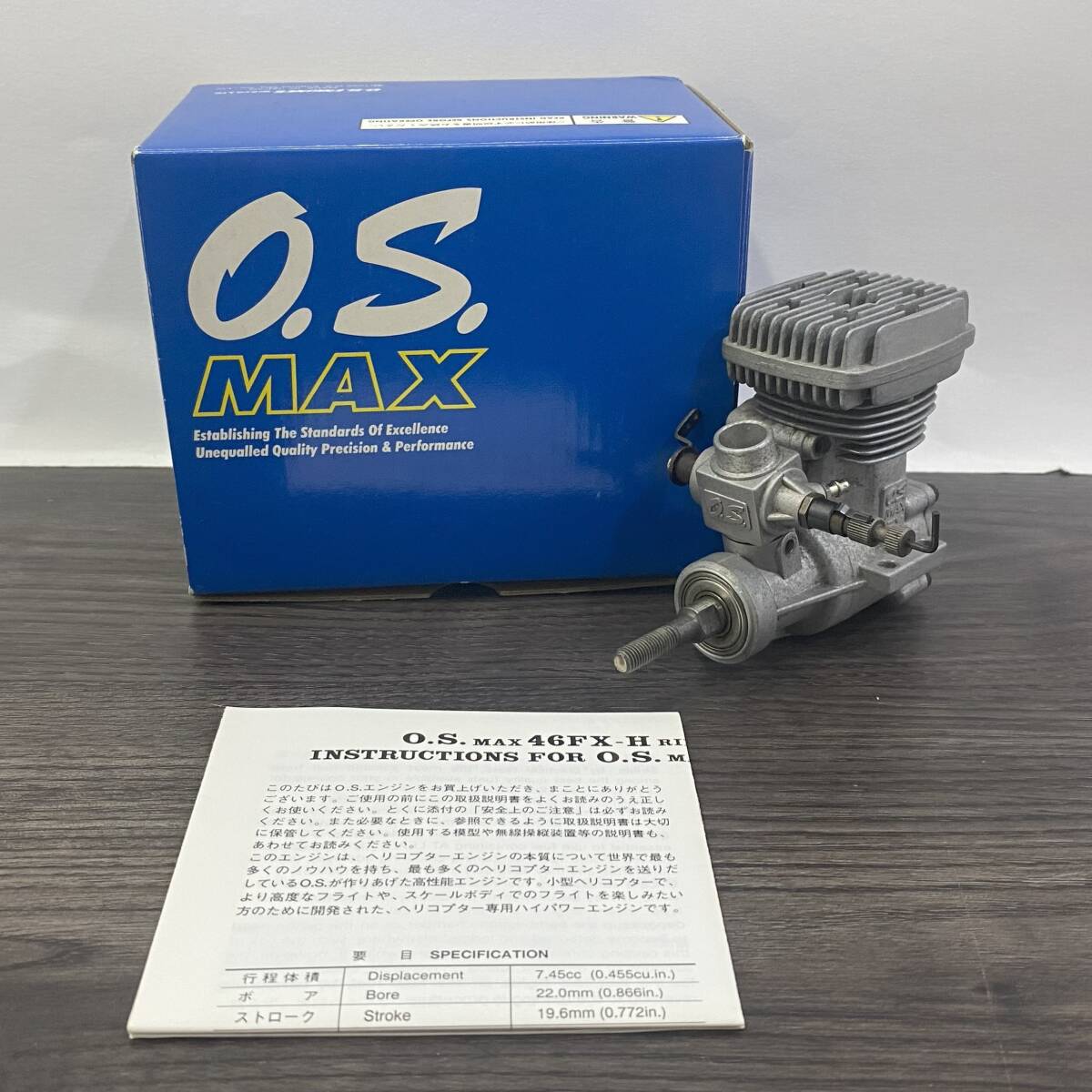 Yahoo!オークション - A846 1円～ ジャンク OS MAX 46FX エンジン ラジ...