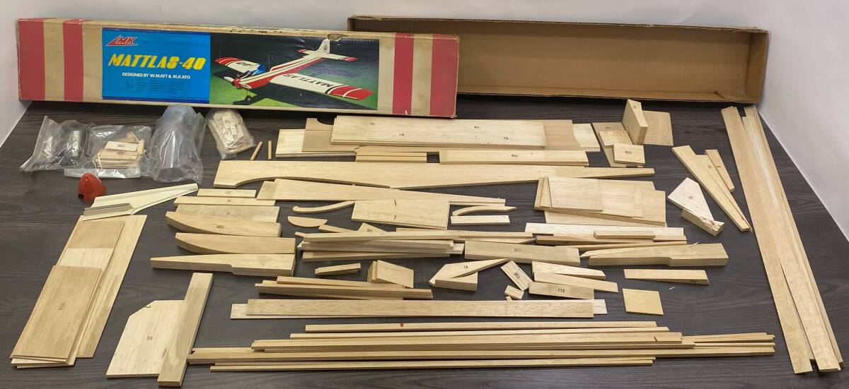 Yahoo!オークション - A895 1円～ MK マットラス40 飛行機 ラジコン RC...