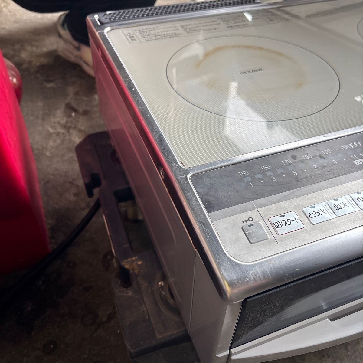 Yahoo!オークション - B6-36 【現状品】IHクッキングヒーター HITACHI ...