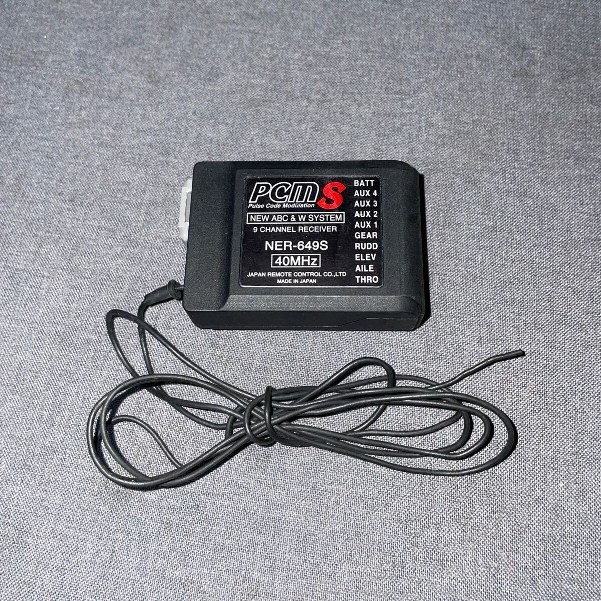 Yahoo!オークション - JR PROPO NER-D649S 受信機 9Ch PCMS 40MHz [40....