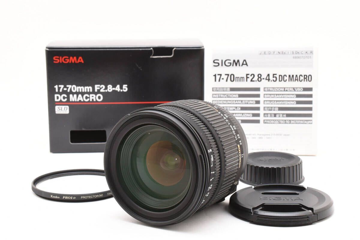 SIGMA DC 17-70mm F2.8-4.5 MACRO HSM NIKON Fマウント シグマ ニコン用 元箱付属(ニコン)｜売買されたオークション情報、yahooの商品情報を ...