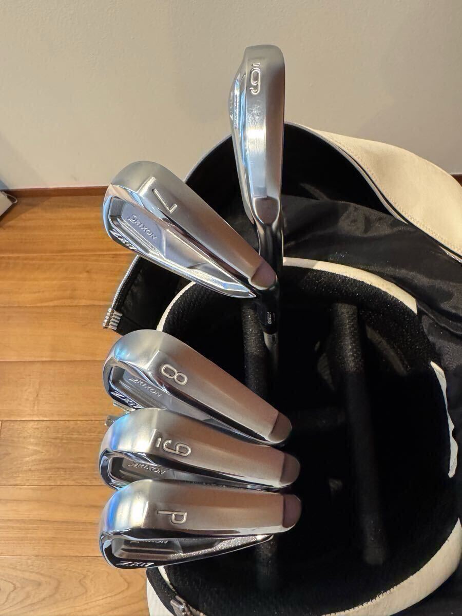 Yahoo!オークション - スリクソンZXi7 6-P 5本×スチールファイバーi95...