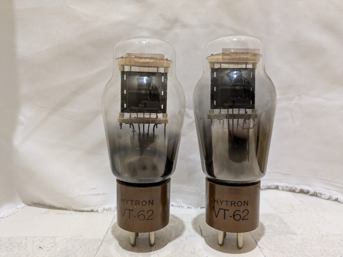 Yahoo!オークション - 2 真空管 TUBE HYTRON VT-62 U.S.ARMY