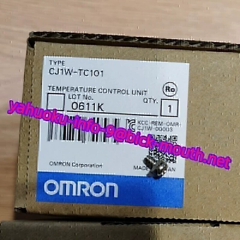 Yahoo!オークション - 【 新品 複数在庫 】OMRON/オムロン CJ1W-TC101 ...