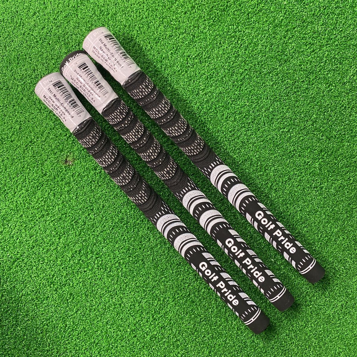 Yahoo!オークション - 49g±1~2g ブラック3本 ゴルフプライド マルチコ...