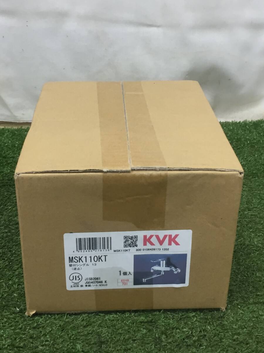 Yahoo!オークション - 【未使用】KVK シングルレバー式混合栓 MSK110KT...