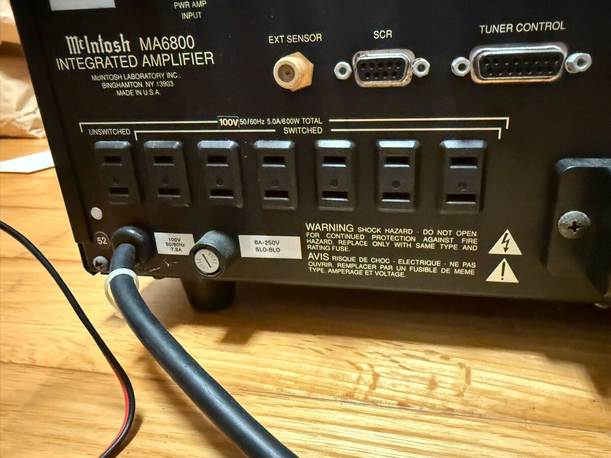 Yahoo!オークション - McIntosh MA6800 マッキントッシュ