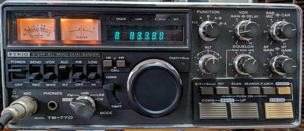 Yahoo!オークション - TRIO TS-770 144／430MHz オールモード機