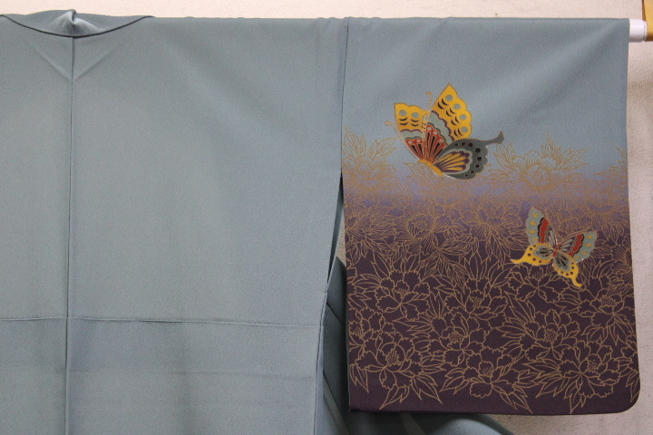 Yahoo!オークション - きもの今昔8568 単衣のきもの 付け下げ訪問...