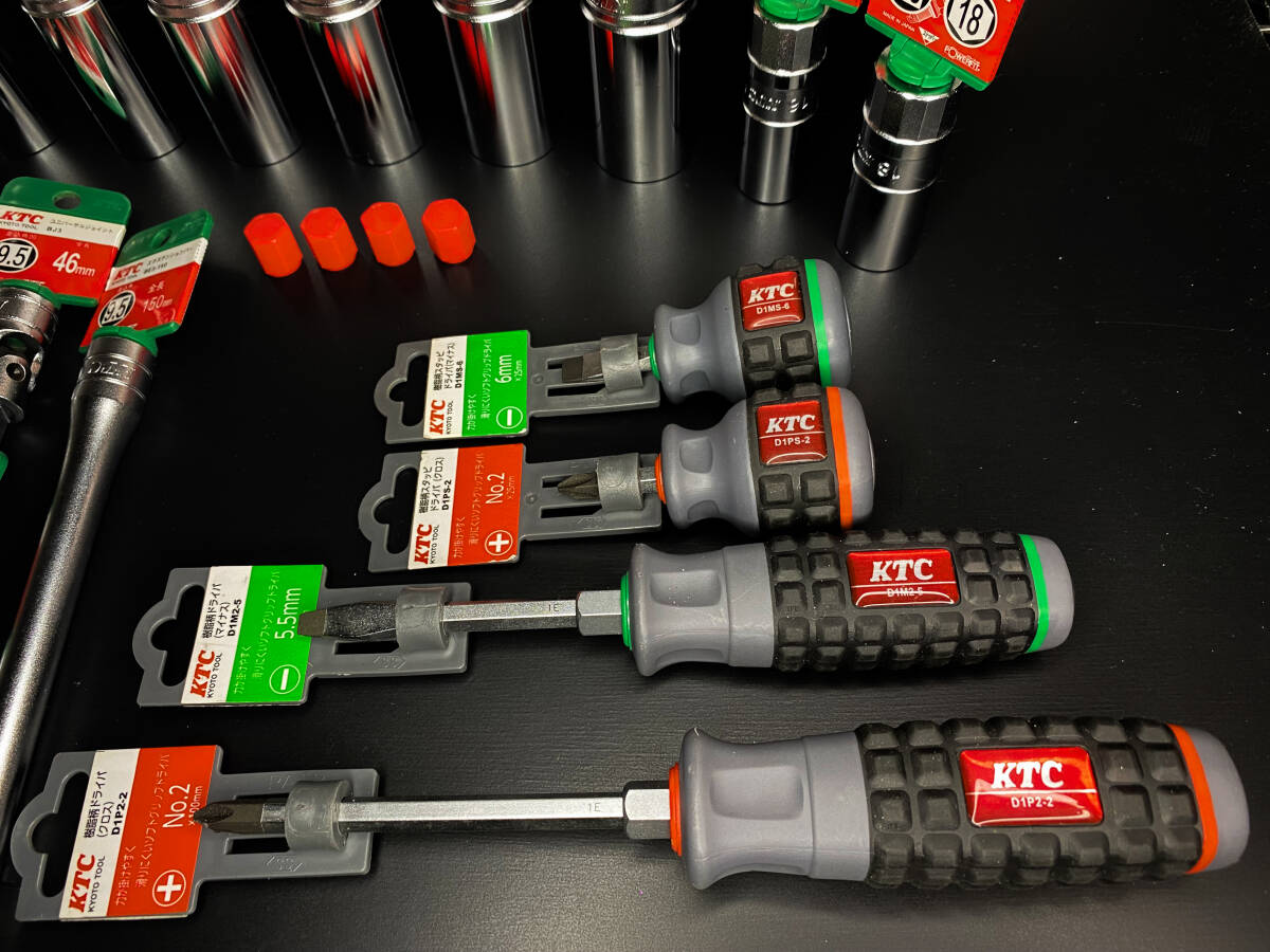 Yahoo!オークション - [直接引取可]KTCラチェットハンドルソケットドラ...