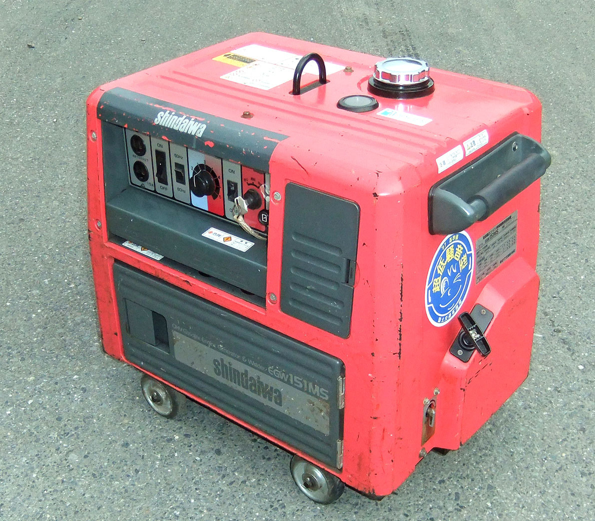 Yahoo!オークション - おすすめ商品 新ダイワ shindaiwa EGW151MS 発電...