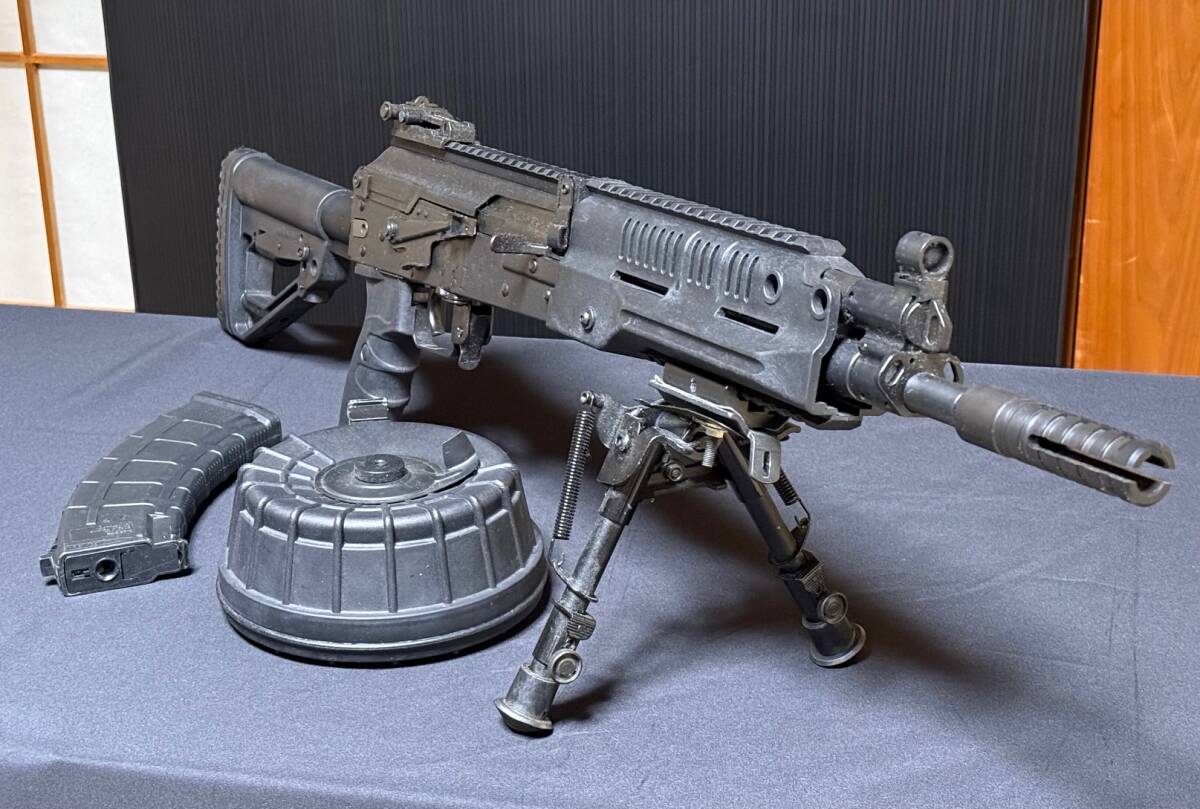 Yahoo!オークション - 電動ガン LCT RPK-16 ドラムマガジン ノーマルマ...