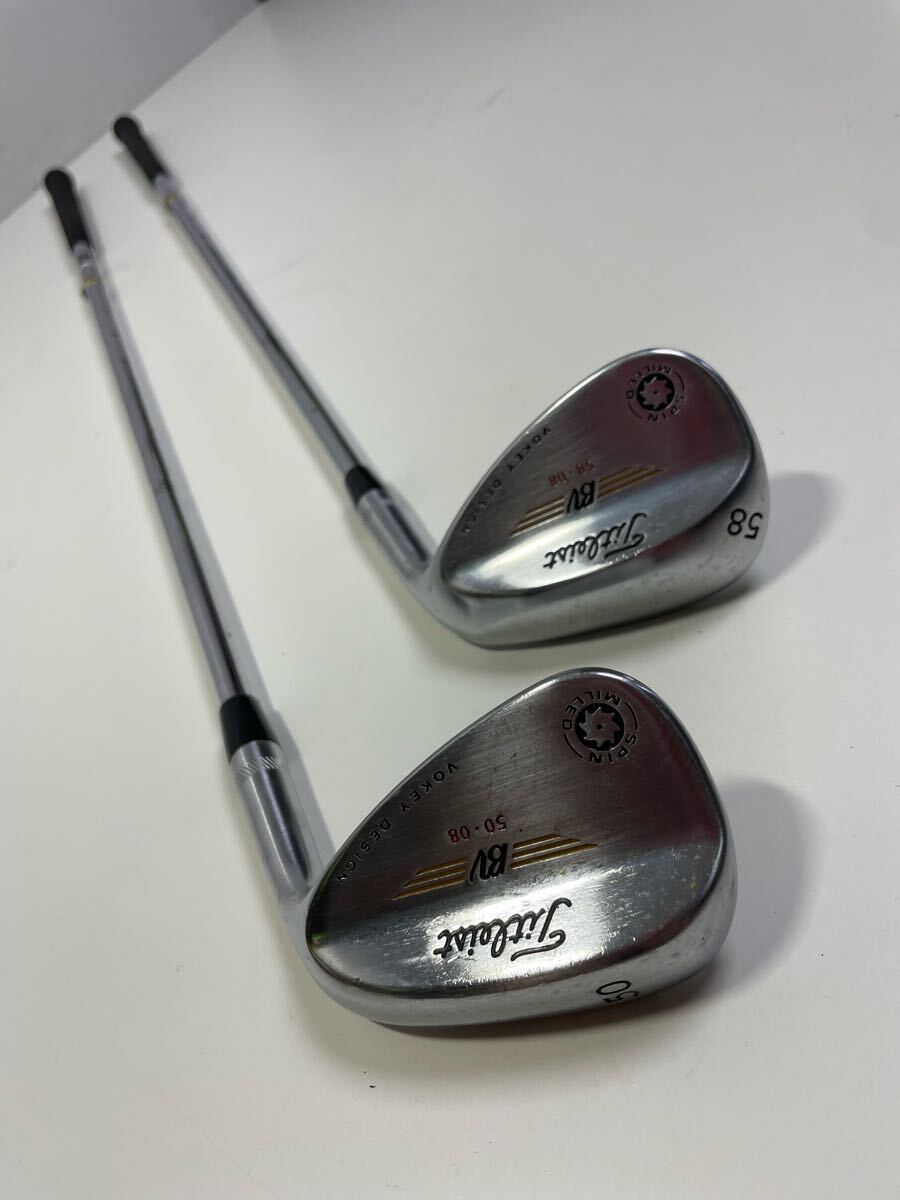 Yahoo!オークション - P83 Titleist VOKEY SPIN MILLED タイトリスト ...