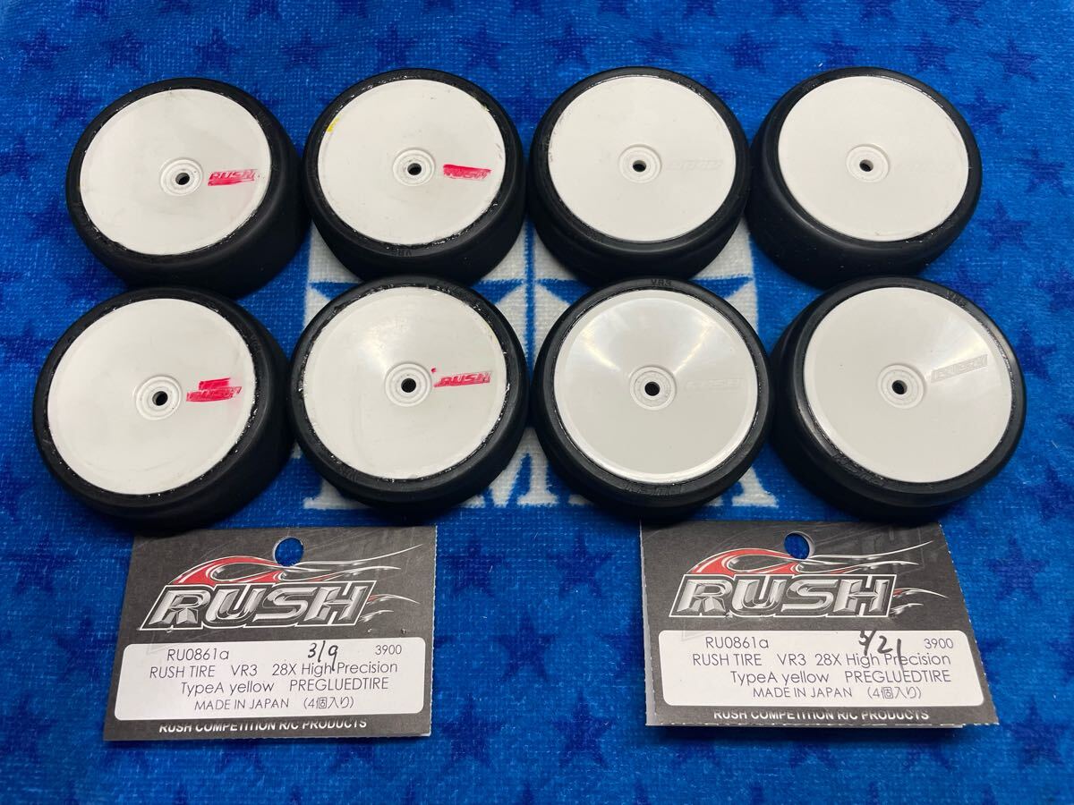 Yahoo!オークション - RUSH VR3 28X プリマウントタイヤ2セット ⑨