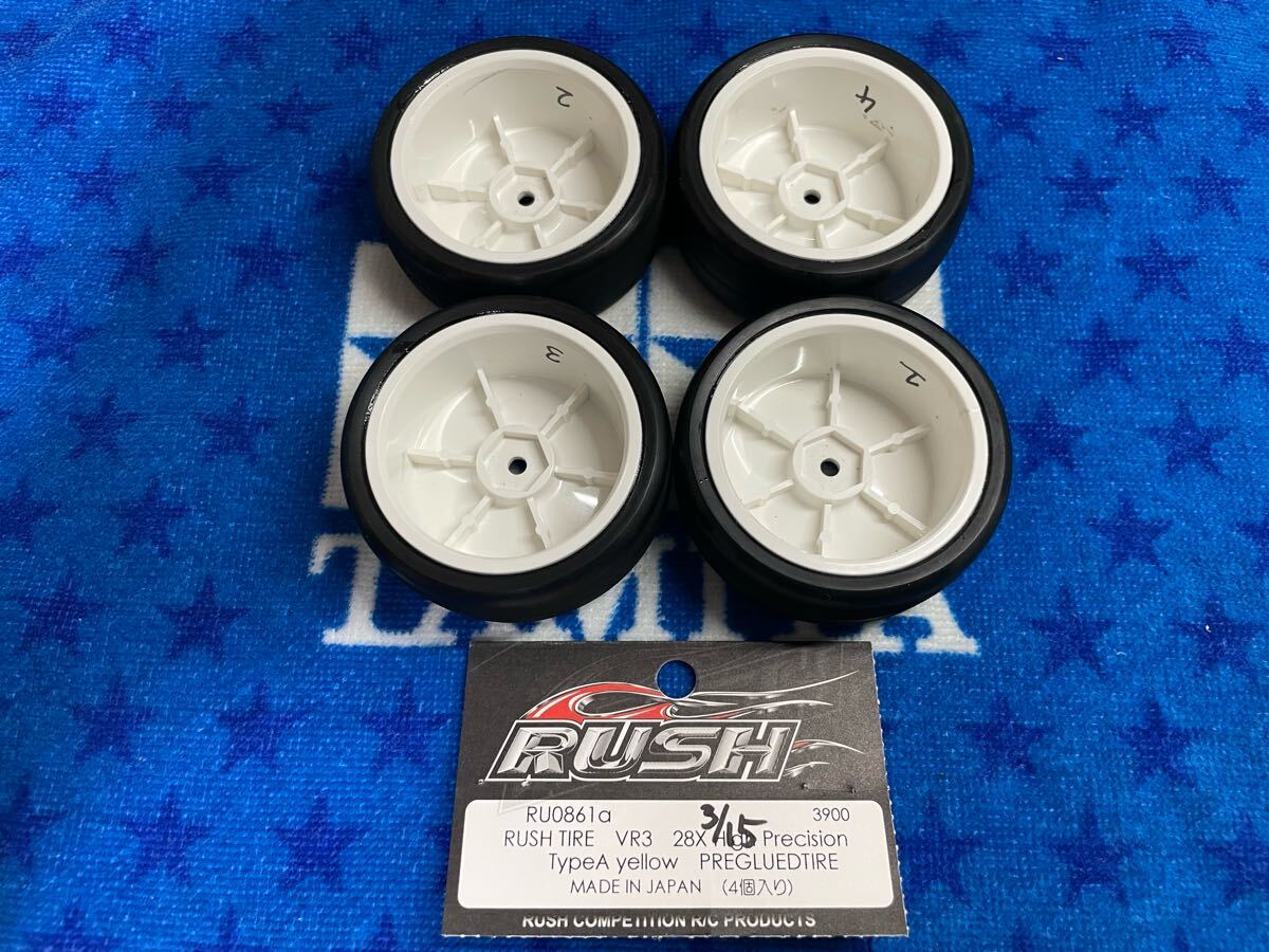 Yahoo!オークション - RUSH VR3 28X プリマウントタイヤ2セット 10