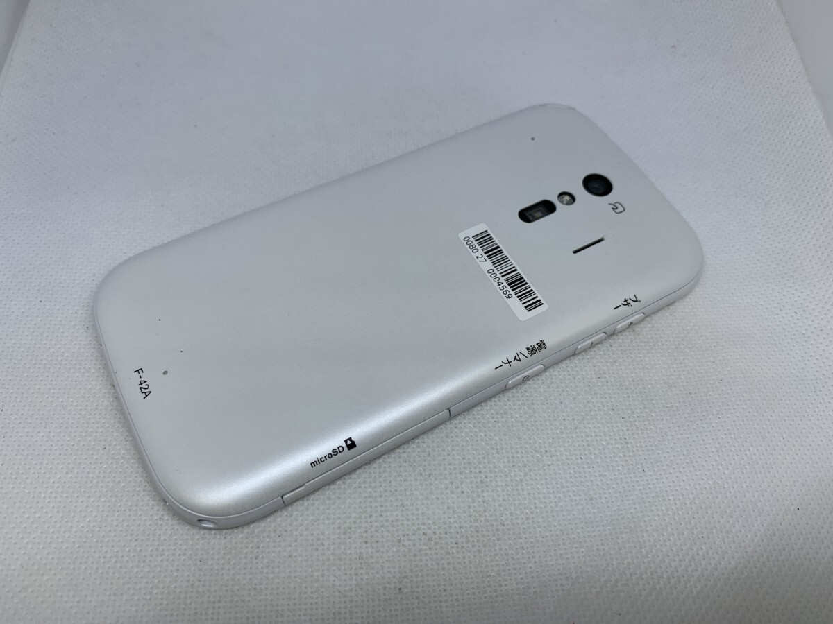 Yahoo!オークション - 送料無料 docomo F-42A ホワイト 0080270004569...