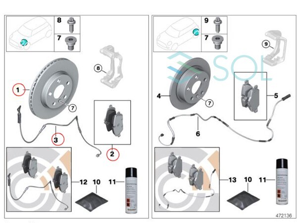 Yahoo!オークション - HAPAD MINI ミニ R60 クロスオーバー フロント ...
