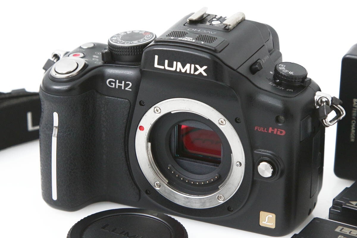 Yahoo!オークション - 【全額返金保証】並品｜パナソニック DMC-GH2 ボ...