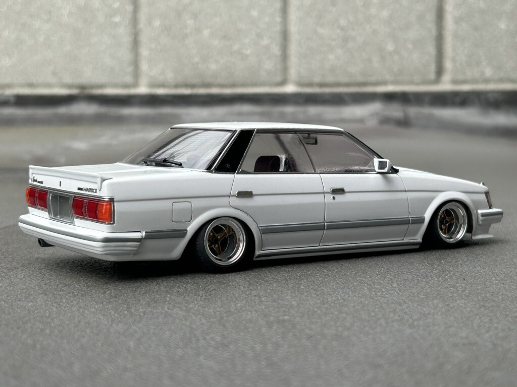 Yahoo!オークション - 1/24 TOYOTA MARKⅡ【GX71】完成品