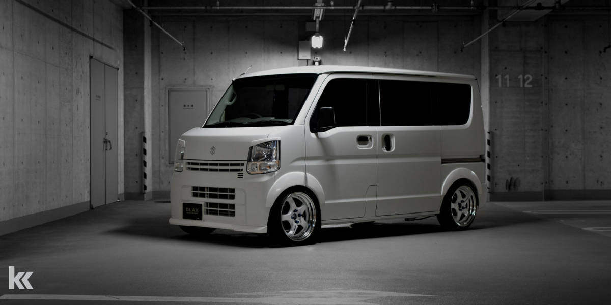 Yahoo!オークション - BLAX DA17V エブリィバン SP フロントリップスポ...