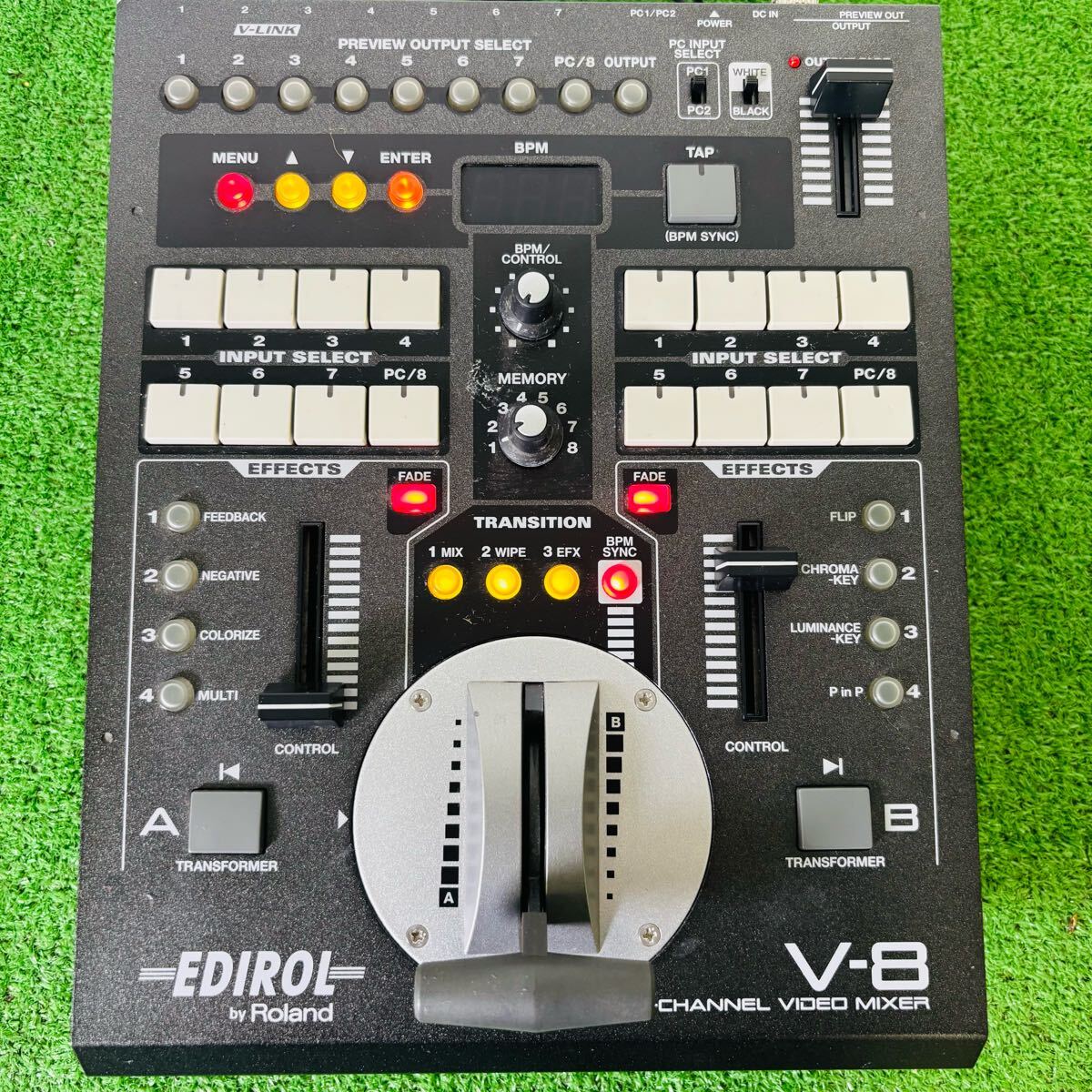 Yahoo!オークション - b133 Roland ローランド EDIROL V-8 ビデオミキ...