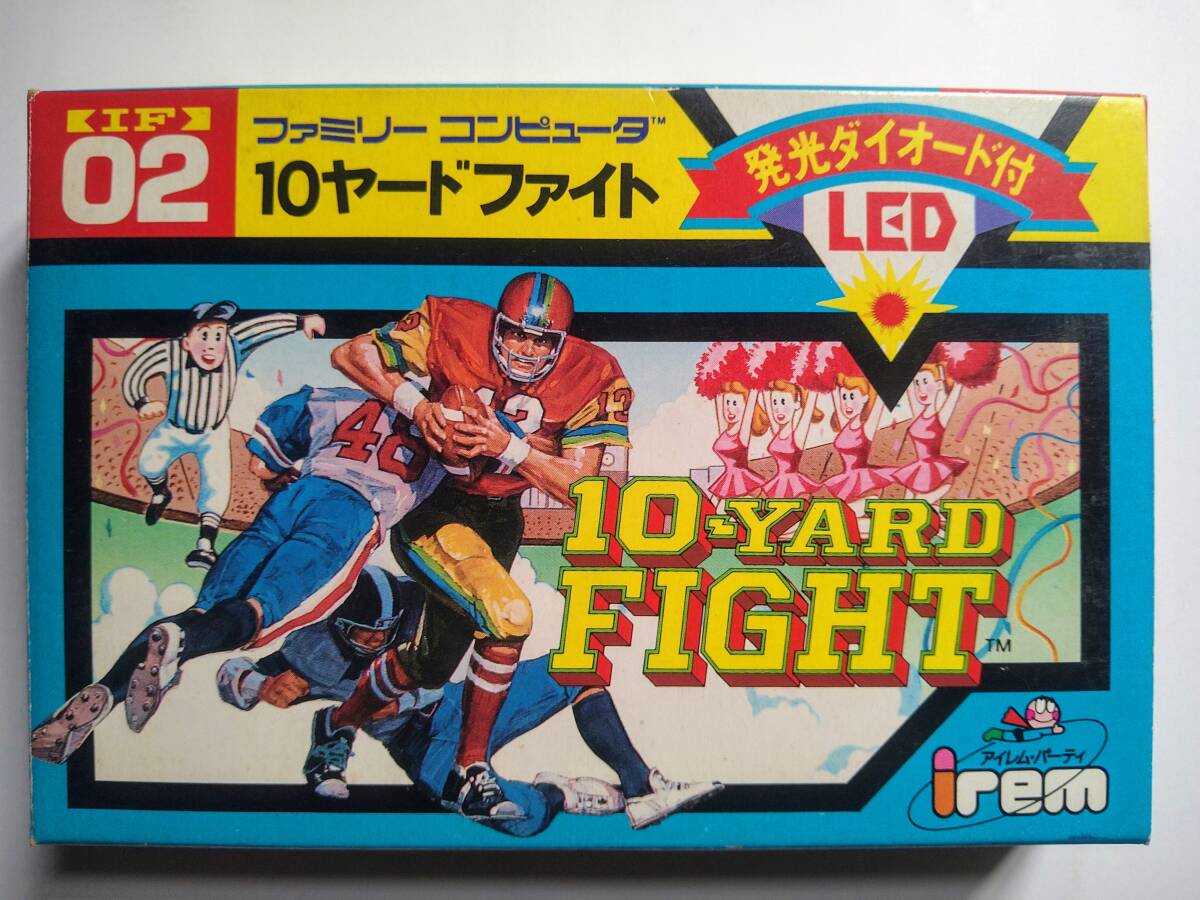 Yahoo!オークション - ファミコン FC 10ヤードファイト irem 1983 IF02...