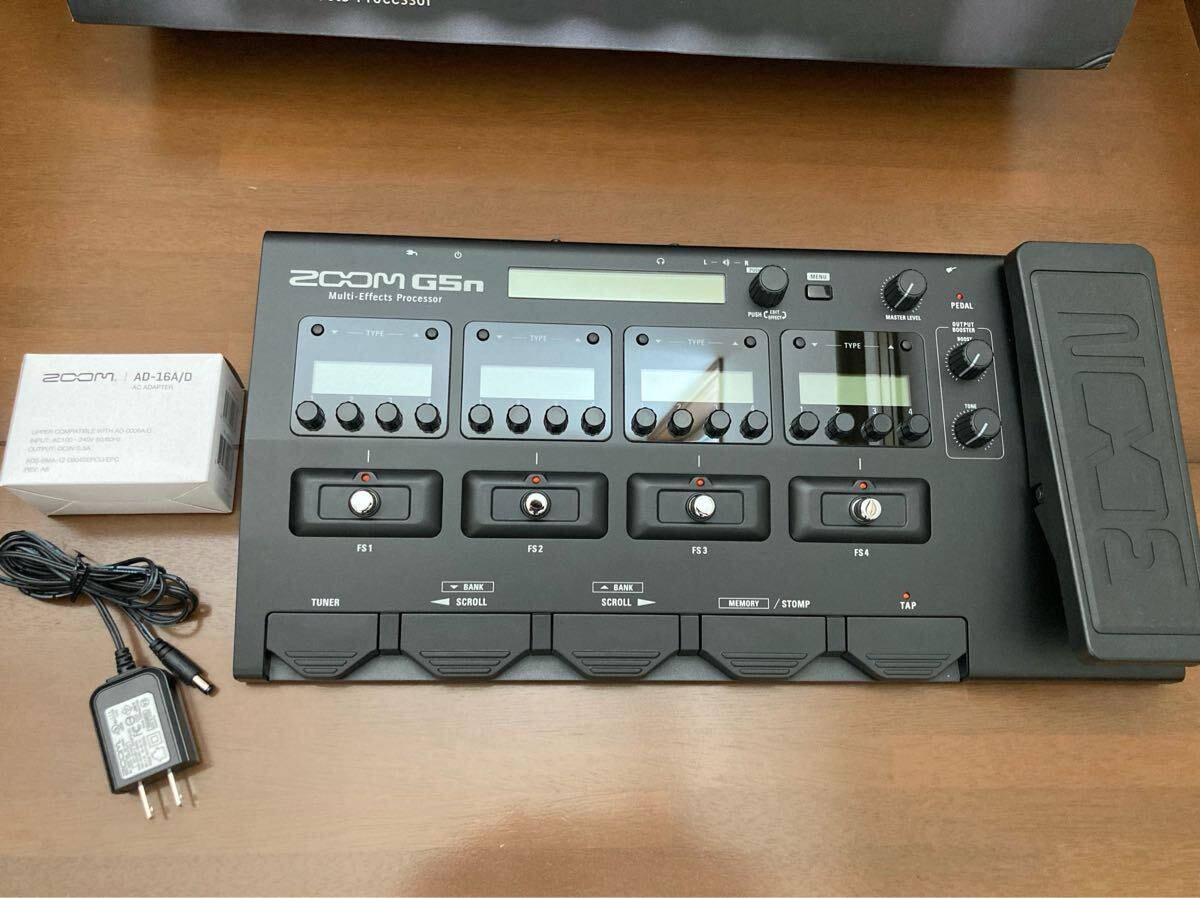 Yahoo!オークション - 使用少 ZOOM G5n ズーム マルチエフェクター