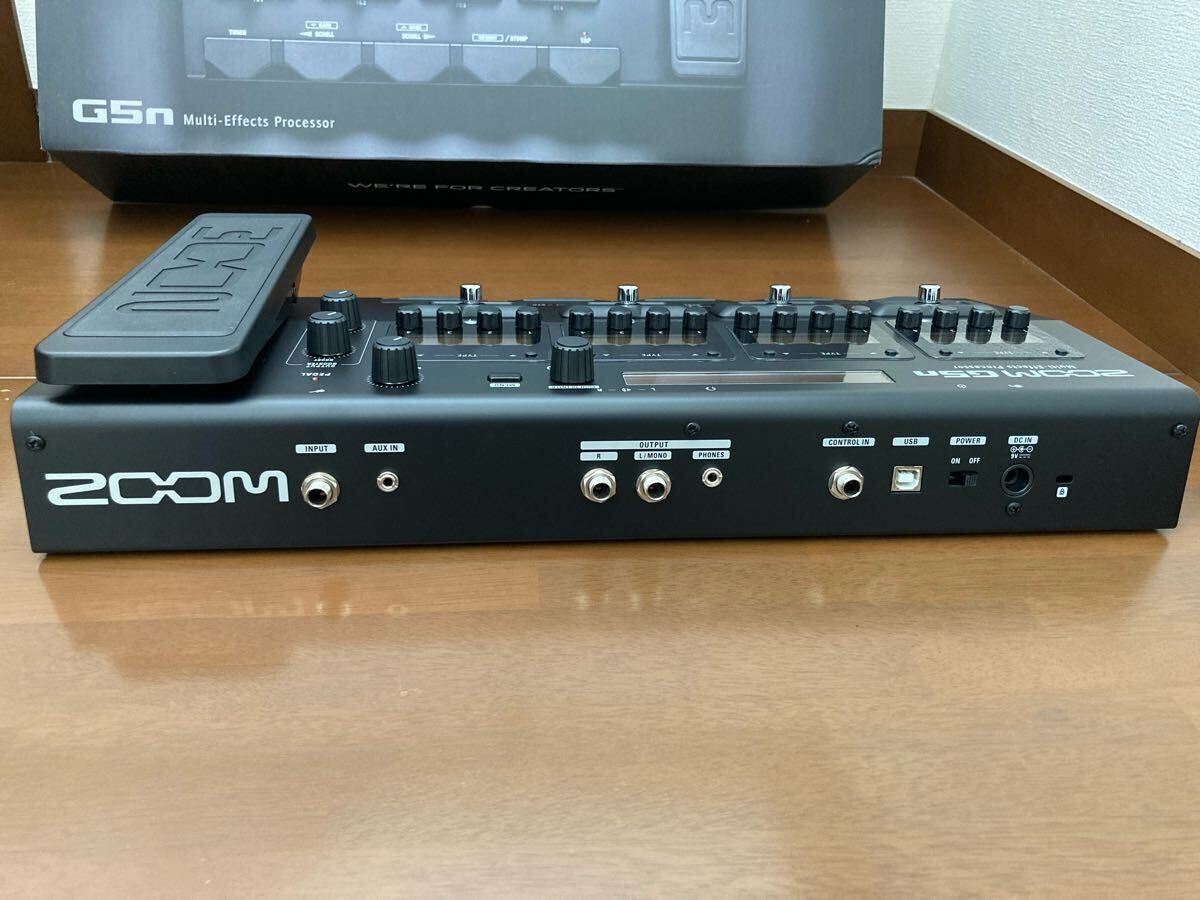 Yahoo!オークション - 使用少 ZOOM G5n ズーム マルチエフェクター