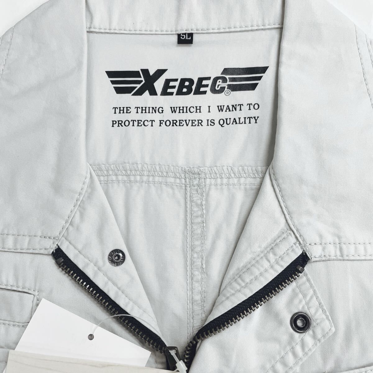 Yahoo!オークション - 新品63926 ジーベックXEBEC アイボリー 5Lサイズ...
