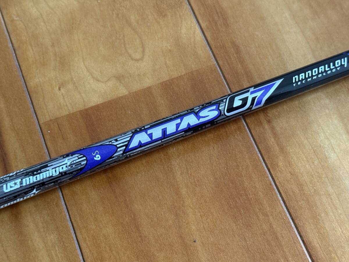 Yahoo!オークション - ATTAS G7 6S シャフト テーラーメイドスリーブ付