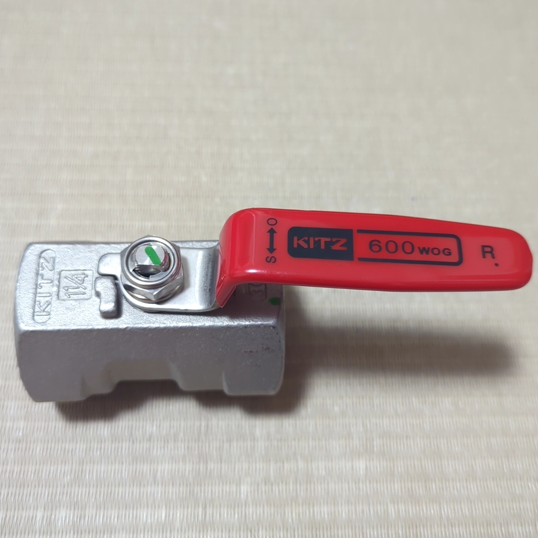 Yahoo!オークション - 新品 KITZ キッツ UTK-32A 1-1/4 ステンレスボ...