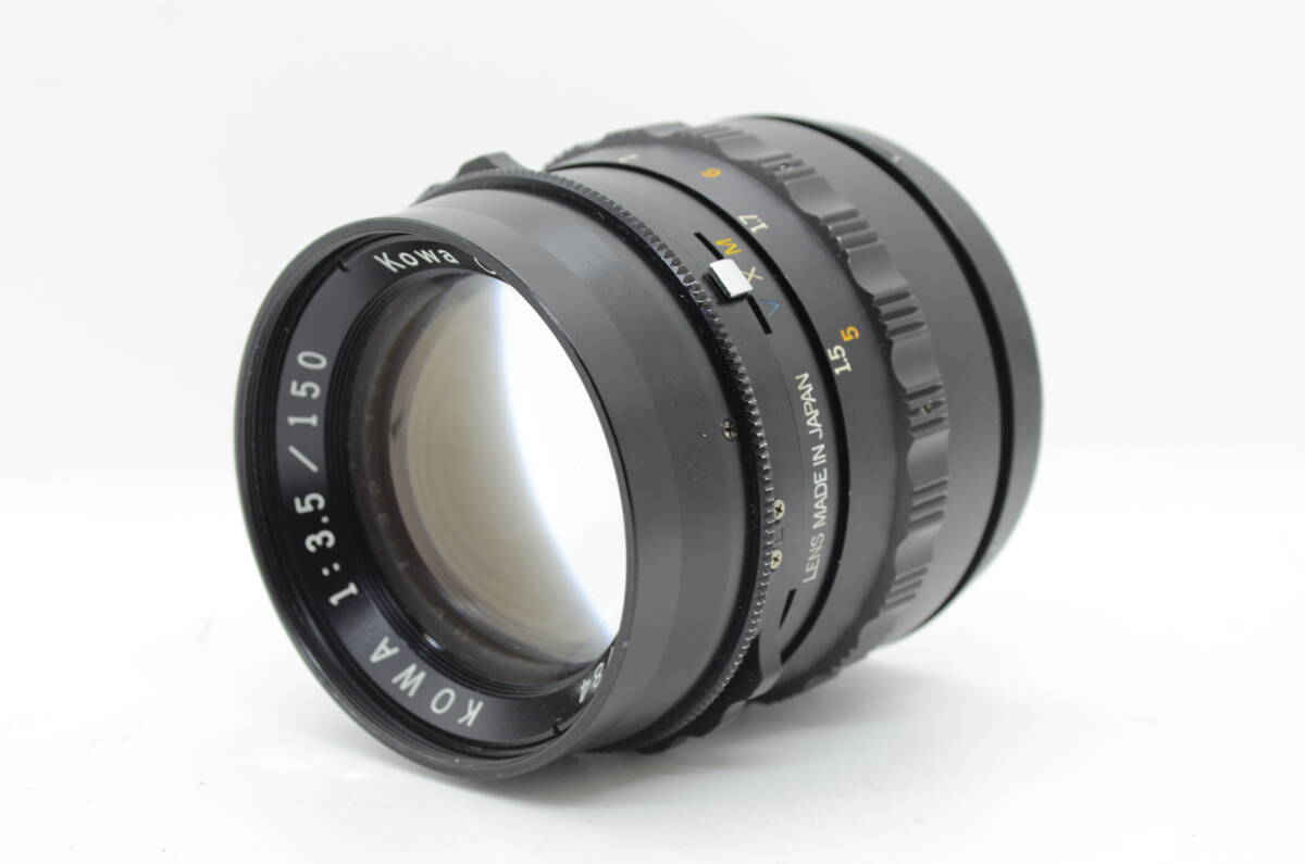 Yahoo!オークション - 美品 コーワ KOWA 150mm F3.5 ブラック SIX 単...