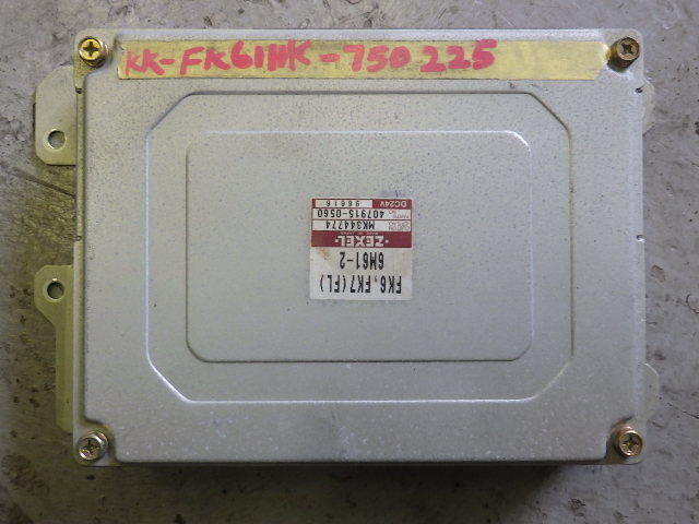 Yahoo!オークション - r296-5 三菱 ふそう ファイター エンジン コンピ...