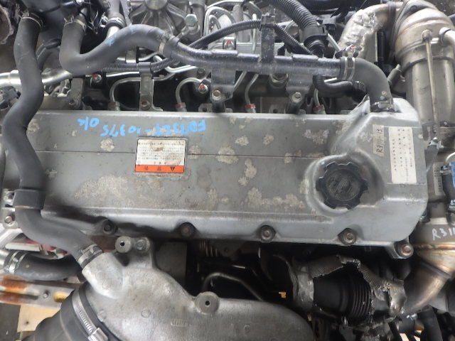 Yahoo!オークション - r3111-13 日野 レンジャープロ エンジン 単体 JO...