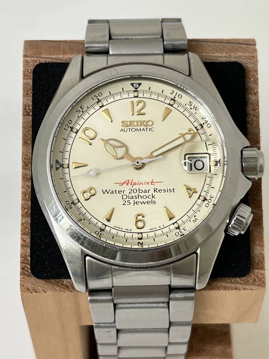 Yahoo!オークション - 【M121】分解掃除済み SEIKO セイコー アルピニ...
