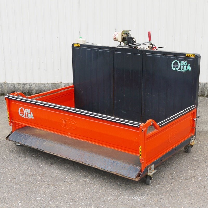 Yahoo!オークション - 【新潟】冨士 整地キャリア DCQ15A 電動 ドンパ...