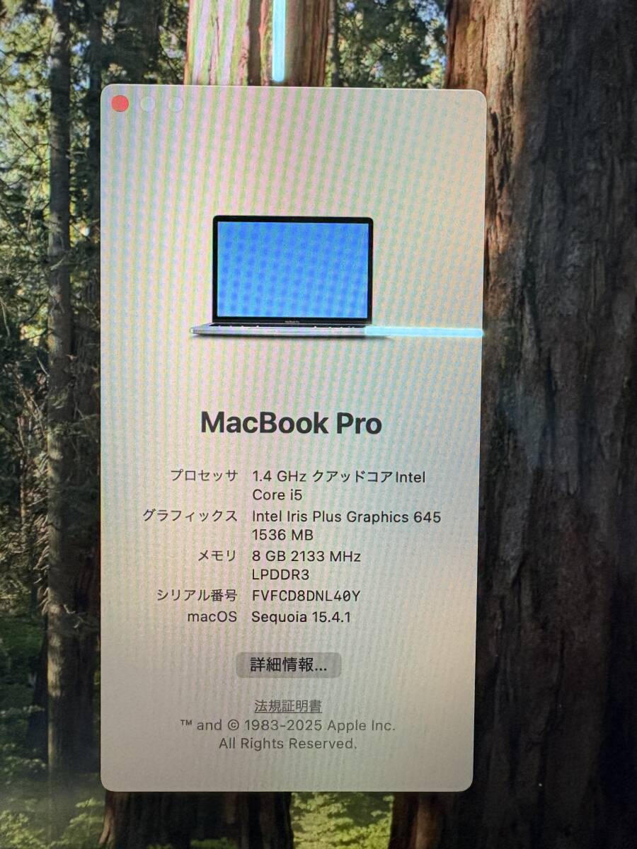 Yahoo!オークション - 【動作品】Apple MacBook Pro 13-inch 2019 A215...